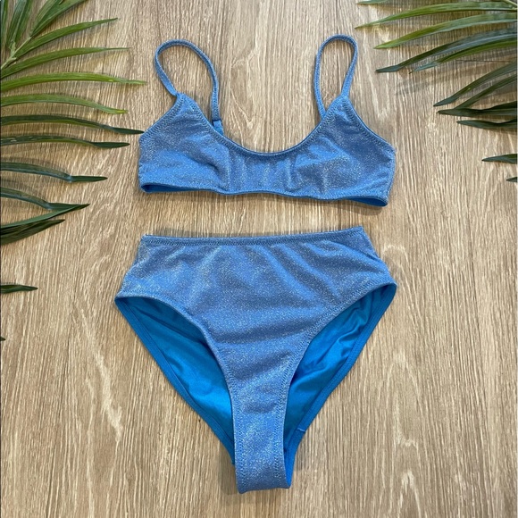 Swim | Triangl Kate Marina Sparkle Bikini | Poshmark